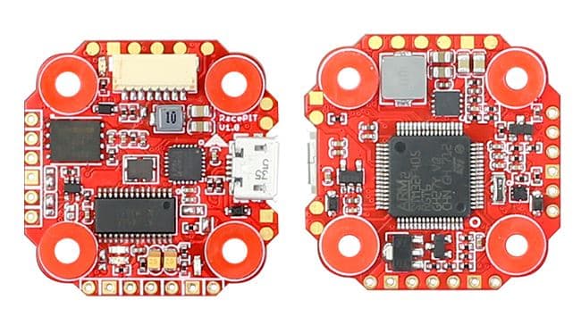 FuriousFPV RacePit Mini OSD F4 Flight Controller, Black Box (20x20 ...